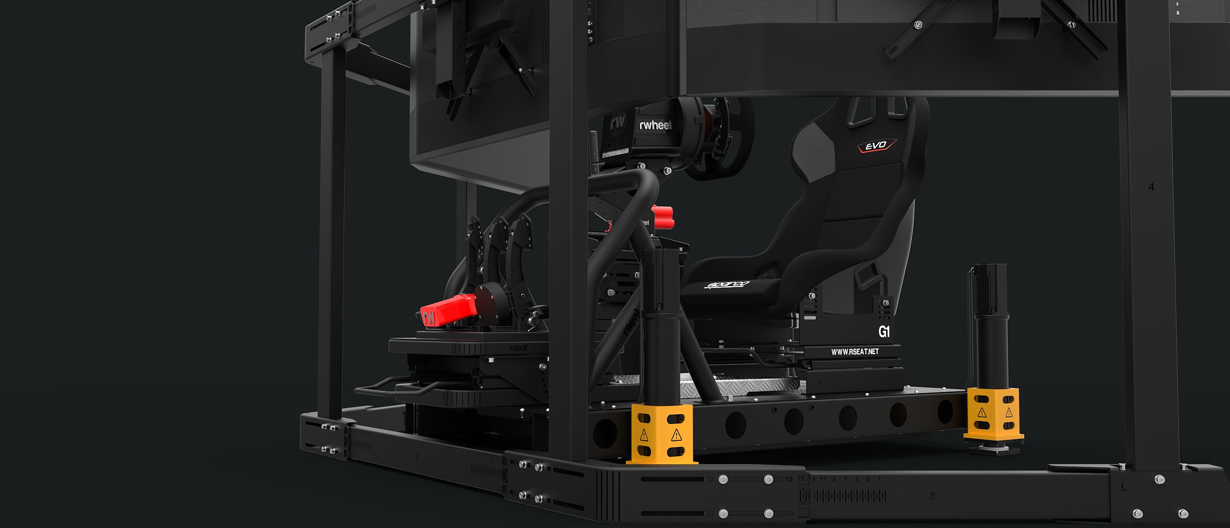 RSeat France SimracingG1 Haptique Systeme D-BOXCockpits de simulation ...