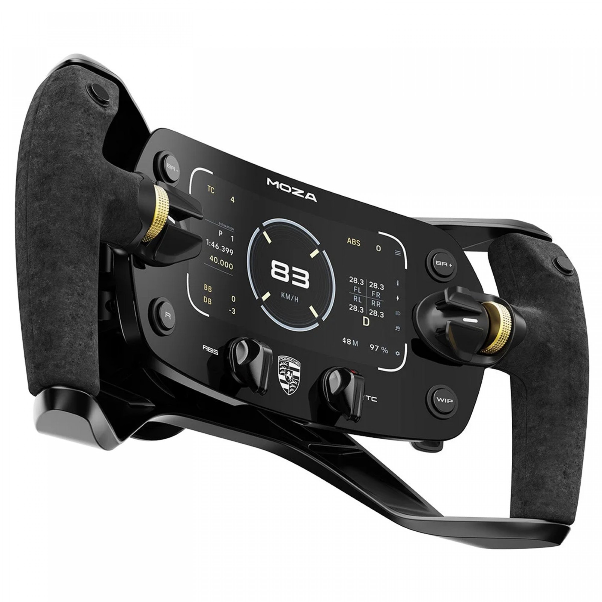 RSeat France SimracingPorsche Mission R Steering Wheel - MOZA Porsche ...