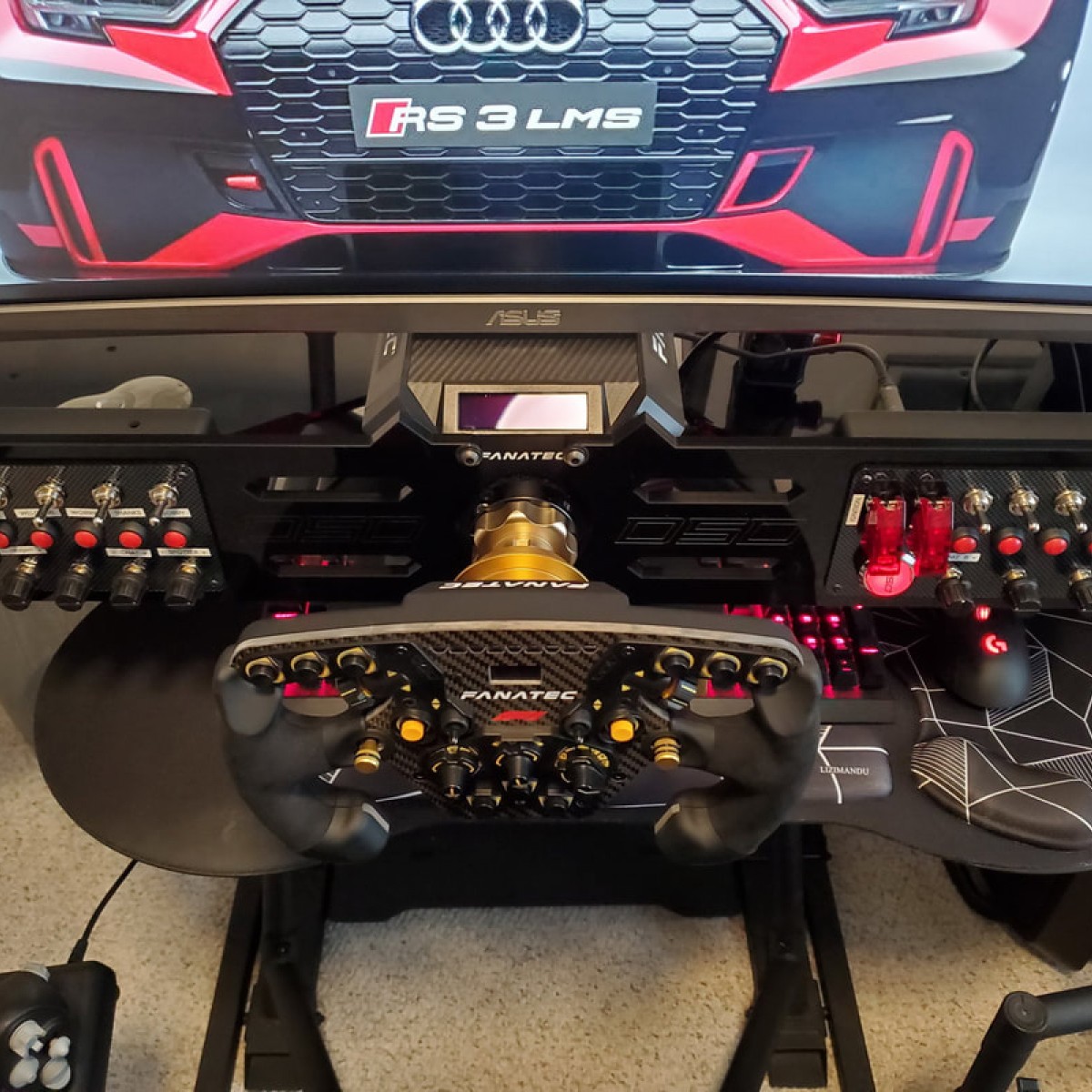 Pack Button Box pour Fanatec Podium Wheel| RSeat France Simracing